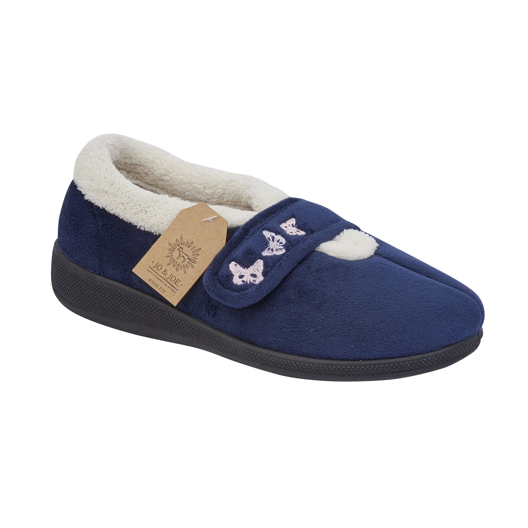 Matilda Wide Fit Strap Slippers – JO&JOE Collection